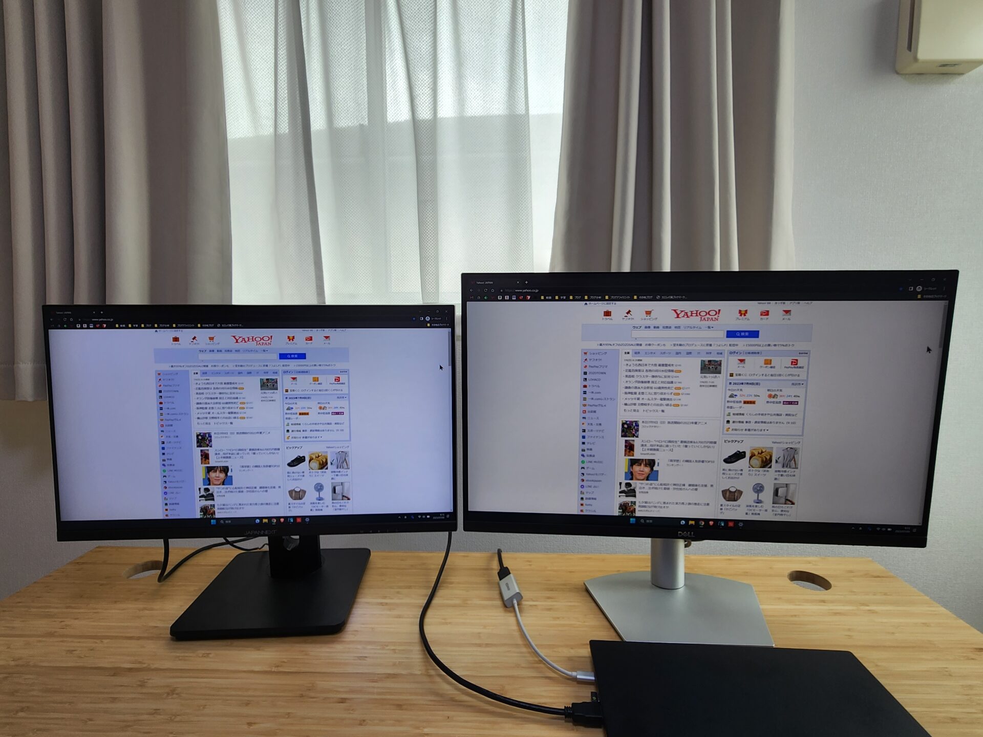 JAPANNEXT JN-IPS2380FLWQHD-HSP｜23.8インチWQHDモニターの使用感。27インチとの比較。 - オアシスログ