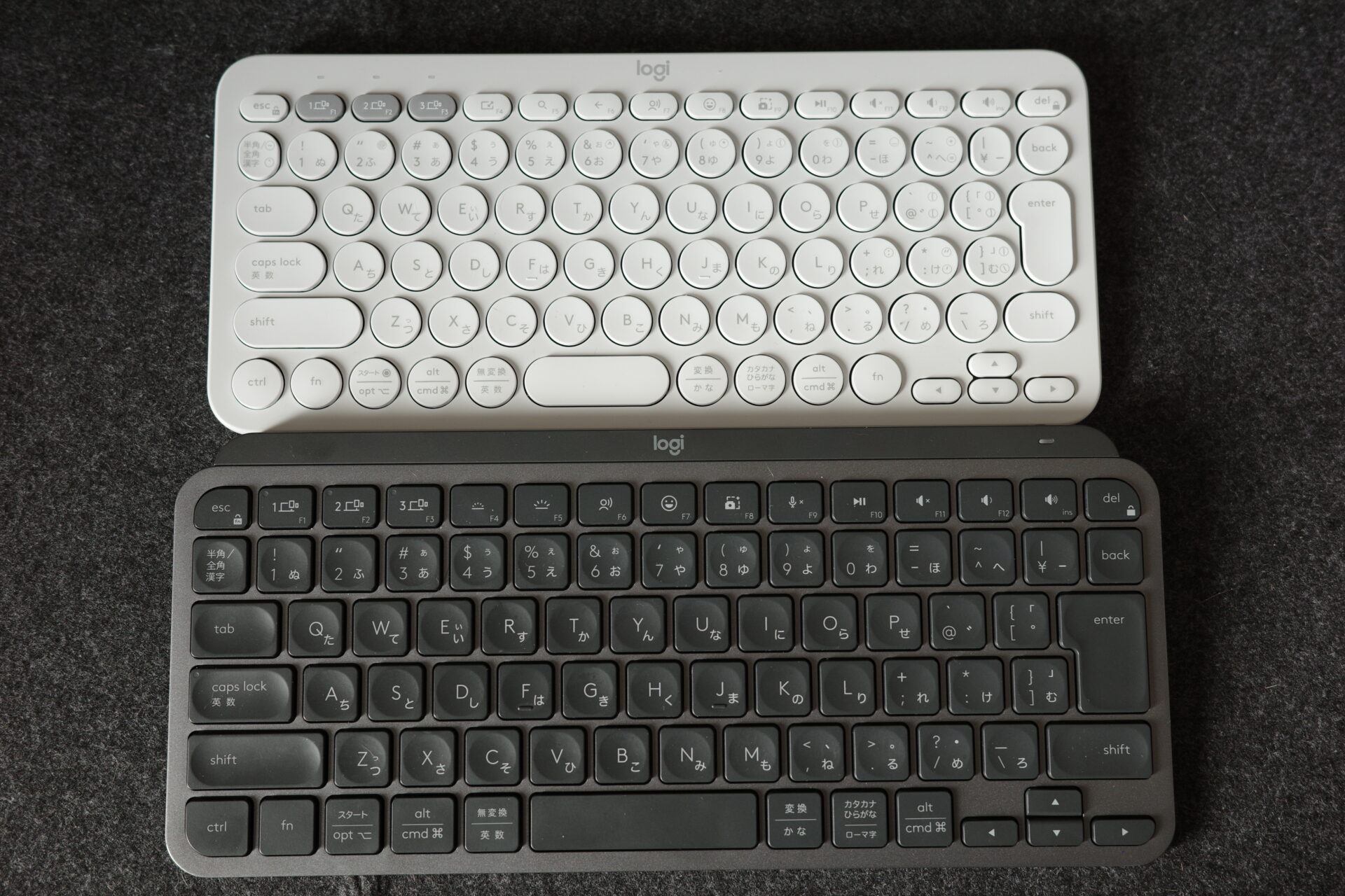 K380sとMX Keys miniレビュー｜K380sは高コスパかわいい系。MXは上質系。 - オアシスログ